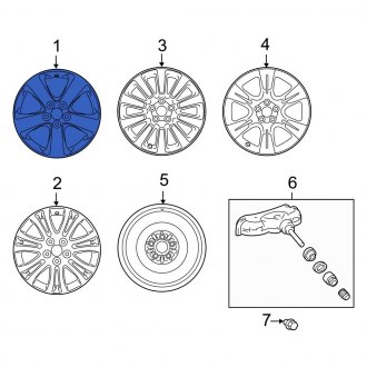 Toyota Sienna Factory Steel Wheels — CARiD.com