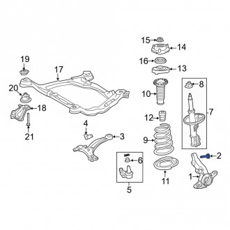 Toyota Corolla Steering Knuckles, Spindles & Parts — CARiD.com