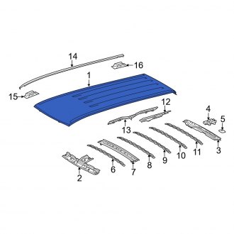 Toyota Sienna Replacement Roofs & Components | CARiD