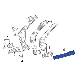 Toyota Sienna Replacement Rocker Panels – CARiD.com