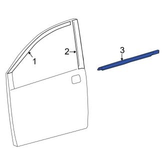 Toyota Sienna Door Moldings - Side, Edge, Belt | CARiD