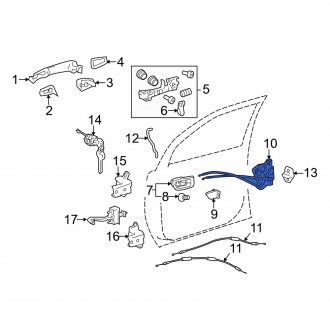 Toyota Corolla Cross Replacement Doors & Components | CARiD