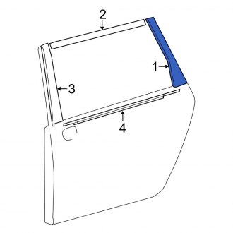 Toyota Sienna Door Moldings - Side, Edge, Belt | CARiD