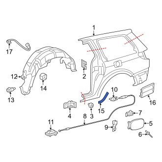 Toyota Sienna Door Moldings | Side, Edge, Belt – CARiD.com