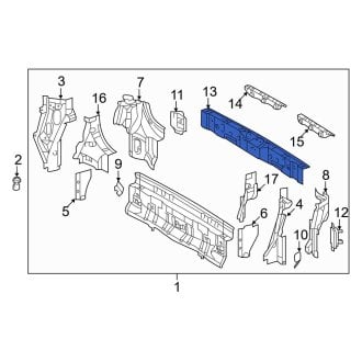 Toyota Sienna OEM Trunks & Parts | Lids, Rear Panels — CARiD.com