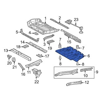 Toyota Sienna Underbody Covers - Splash Shields | CARiD