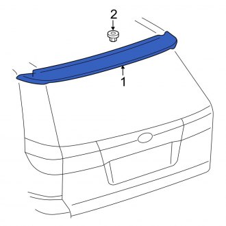 Toyota Sienna Spoilers - Custom, Factory, Roof, Lip & Wing Spoilers