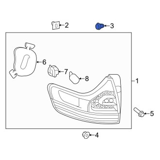 Toyota Sequoia OEM Lighting | Headlights, Fog & Tail Lights — CARiD.com