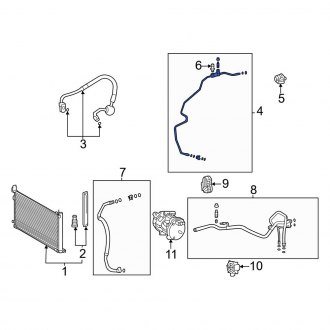 Toyota Sienna OEM A/C & Heating Parts | Systems, Compressors — CARiD.com