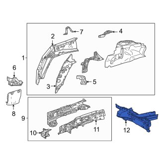Toyota Sienna Replacement Chassis Frames & Rails - CARiD.com