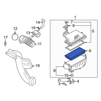 Toyota Corolla Cross OEM Air Intake Parts | Filters, Manifolds — CARiD.com
