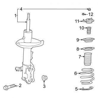 2022 Toyota Sienna Performance Suspension - Shocks, Springs, Struts