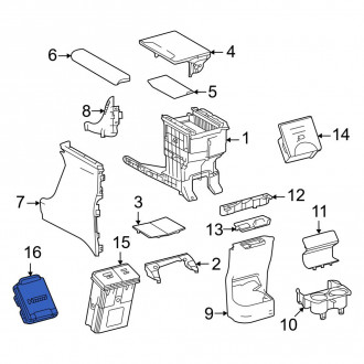Toyota Highlander Cigarette Lighters & Parts — CARiD.com