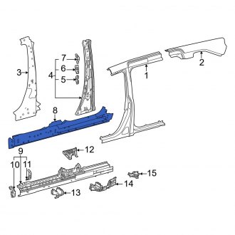 Toyota Sienna Replacement Rocker Panels | CARiD