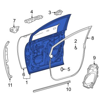 Toyota Sienna Replacement Door Shells & Skins | CARiD