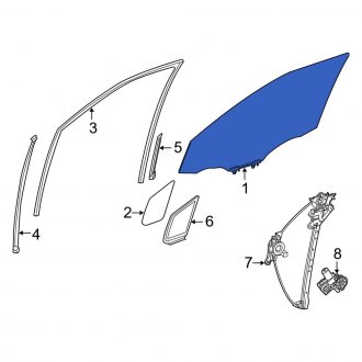 Toyota Sienna Window Glass | Door Glass — CARiD.com