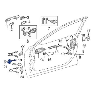 Toyota Sienna Door Hinges, Pin & Bushing Kits | CARiD