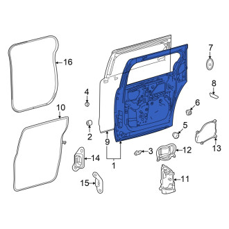 Toyota Sienna Replacement Door Shells & Skins | CARiD
