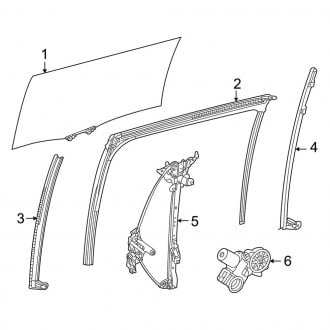 2022 Toyota Sienna Rear Window Glass — CARiD.com
