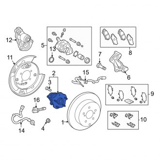 Toyota Highlander OEM Driveline & Axle Parts | Hubs, CV-Joints — CARiD.com