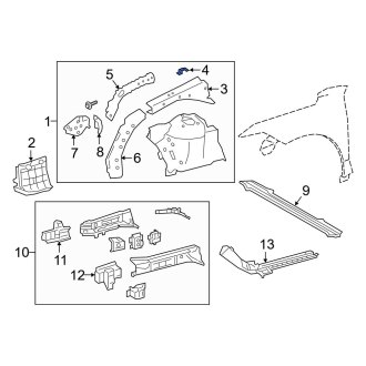 Toyota Avalon OEM Doors & Parts | Shells, Panels, Armrests — CARiD.com