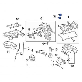 Toyota Corolla Cross OEM Engine Parts | Rebuild Kits, Pistons — CARiD.com