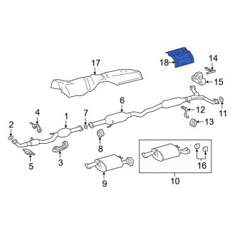 Toyota Avalon Rocker Panels, Floor Pans, Moldings — CARiD.com