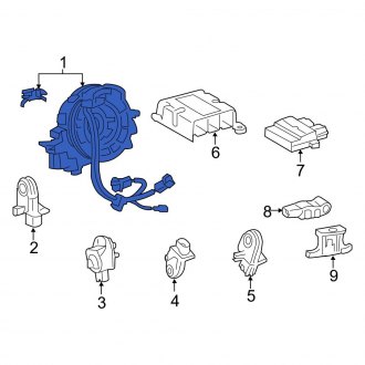 Toyota Mirai Air Bag Parts - Sensors, Modules, Clocksprings | CARiD