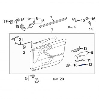 Toyota Interior Door Panels & Armrests — CARiD.com