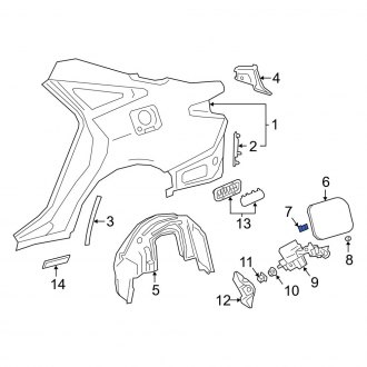 Toyota Corolla Cross Replacement Quarter Panels - CARiD.com