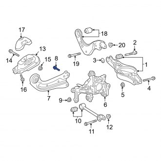 Toyota Prius OEM Suspension Parts | Shocks, Struts — CARiD.com