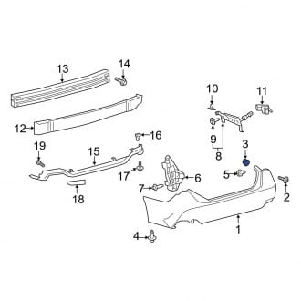 Toyota Crown Signia OEM Tail Lights - LED, Fiber Optic | CARiD