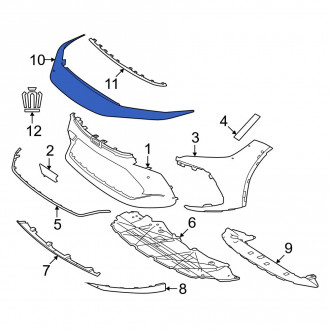 Toyota Crown Bumper Reinforcements & Energy Absorbers – CARiD.com