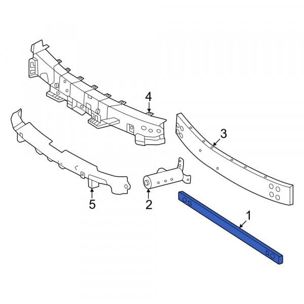 Toyota OE 5213230160 - Front Bumper Cover Reinforcement