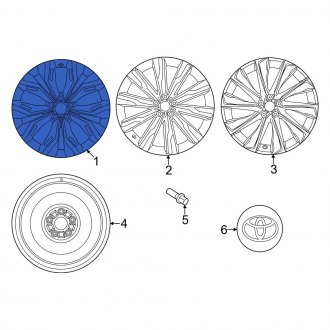 Toyota Crown OEM Wheels - Original Steel & Alloy Wheels | CARiD