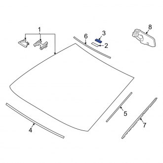 Toyota Crown Window Hardware — CARID.com
