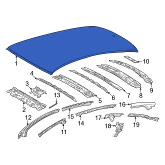 Toyota Crown Roof Panels — CARiD.com