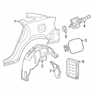 2025 Toyota Crown OEM Quarter Panels & Parts | CARiD