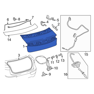 Toyota Crown Replacement Trunk Lids — CARiD.com