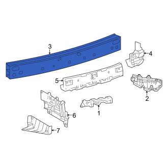 Toyota Crown Bumper Reinforcements & Energy Absorbers | CARiD