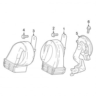 2025 Toyota Camry Horns, Parts & Kits - Buttons, Relays | CARiD