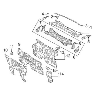 2025 Toyota Camry Cowl Panels & Parts - Vent Grills | CARiD