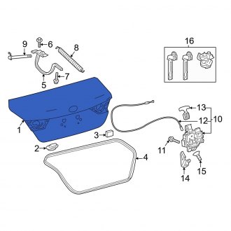 Toyota Camry Replacement Trunk Lids | CARiD