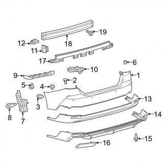 2025 Toyota Camry OEM Bumpers - Front & Rear | CARiD