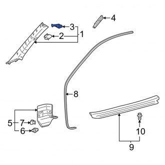 Toyota Camry OEM Chassis Frames & Body Parts | Tubs, Doors — CARiD.com