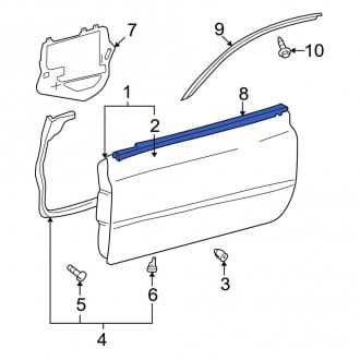 Toyota Solara Door Moldings - Side, Edge, Belt | CARiD