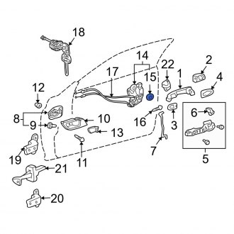 Toyota Matrix OEM Doors & Parts | Shells, Panels, Armrests — CARiD.com