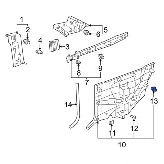Toyota Tacoma Fender Support Braces & Hardware — CARiD.com