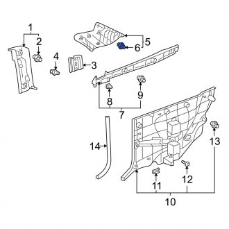 Toyota Corolla iM OEM Doors & Parts | Shells, Panels, Armrests — CARiD.com