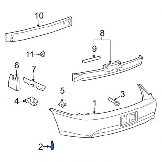 Toyota Highlander OEM Fenders | Factory Front & Rear Fenders — CARiD.com